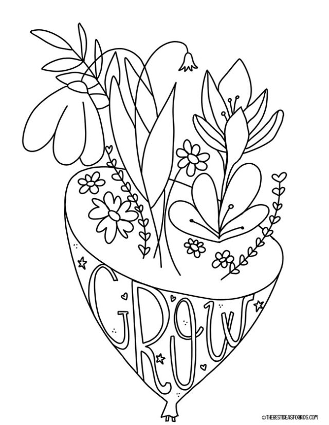 Spring Coloring Pages (Free Printables) - The Best Ideas for Kids