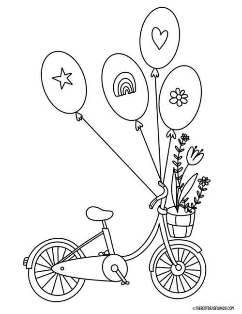 Spring Coloring Pages (Free Printables) - The Best Ideas for Kids