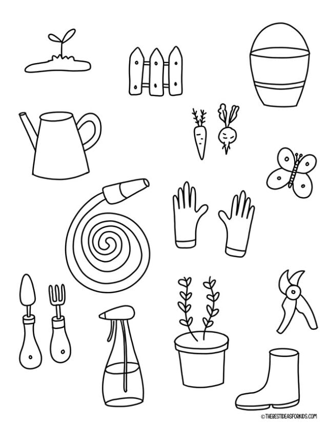 Spring Coloring Pages (Free Printables) - The Best Ideas for Kids