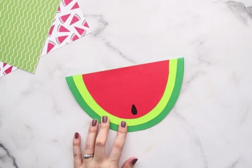Watermelon Craft - The Best Ideas for Kids