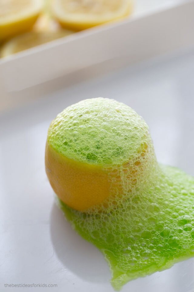 Lemon Volcano (with Video Tutorial) - The Best Ideas for Kids