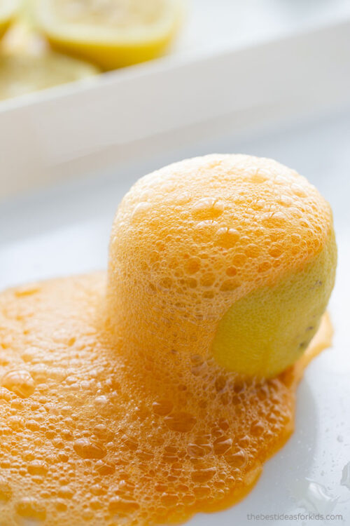 Lemon Volcano (with Video Tutorial) - The Best Ideas for Kids