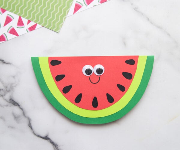 Watermelon Handprint - The Best Ideas for Kids