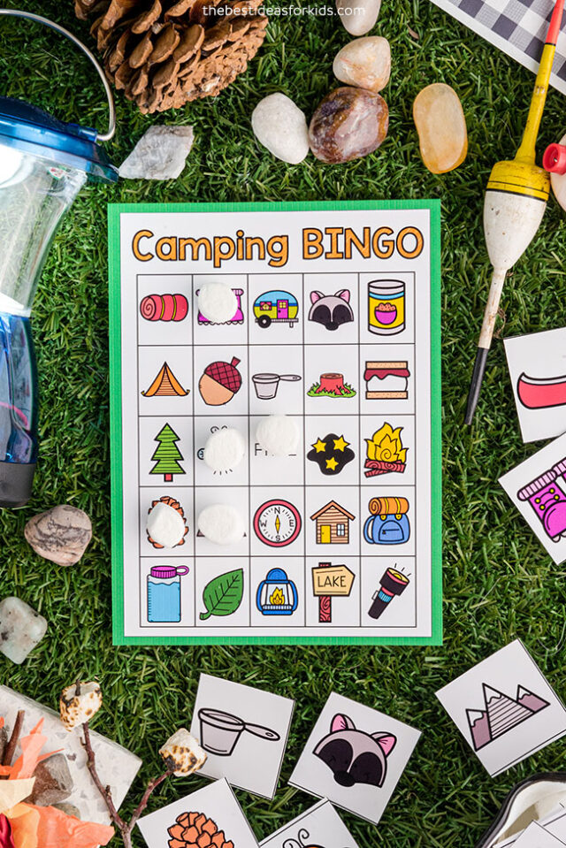 Camping Bingo - The Best Ideas for Kids