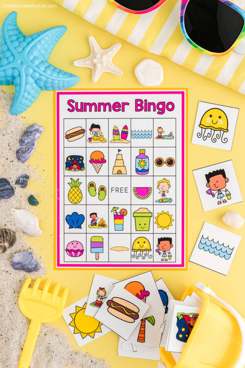 Summer Bingo (Free Printables) - The Best Ideas for Kids