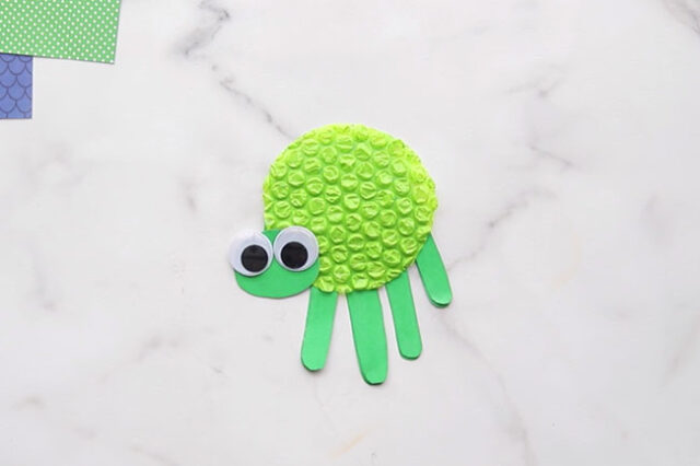 Turtle Handprint - The Best Ideas for Kids