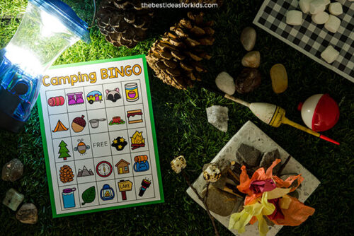 Camping Bingo - The Best Ideas for Kids