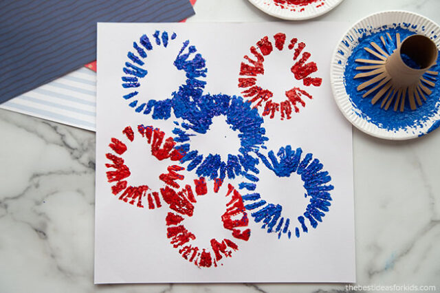 Toilet Paper Roll Fireworks - The Best Ideas for Kids