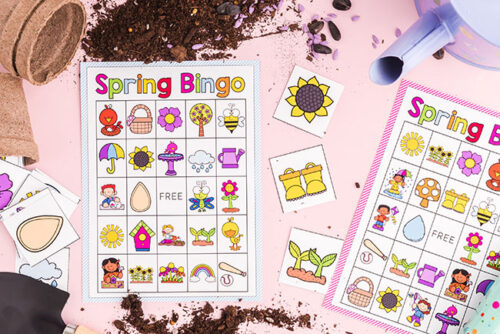 Spring Bingo (Free Printables) - The Best Ideas for Kids