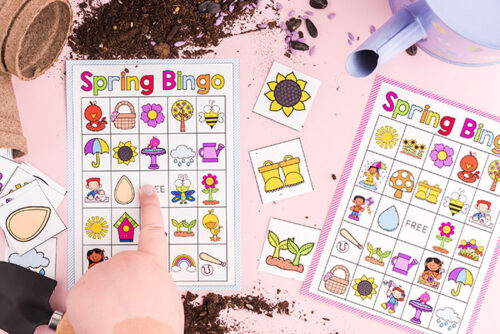 Spring Bingo (Free Printables) - The Best Ideas for Kids