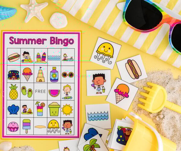 Beach Bingo (Free Printable) - The Best Ideas for Kids