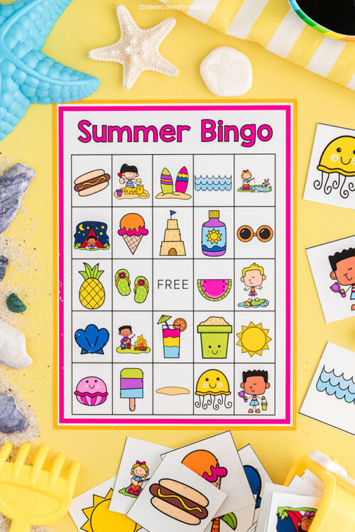Summer Bingo (Free Printables) - The Best Ideas for Kids