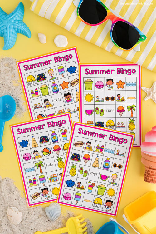 Summer Bingo (Free Printables) - The Best Ideas for Kids