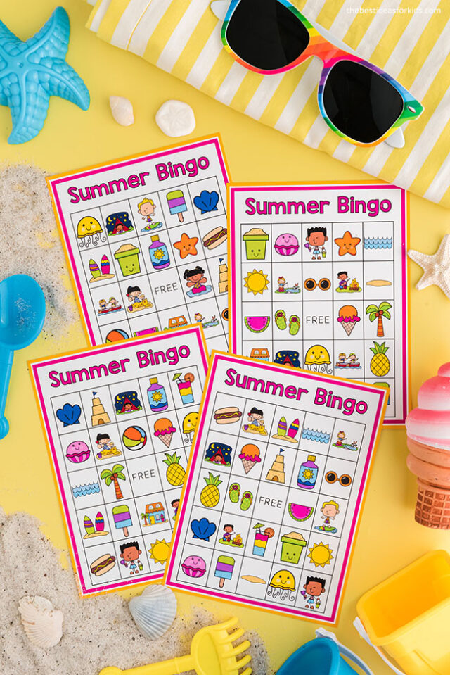 Summer Bingo (Free Printables) - The Best Ideas for Kids