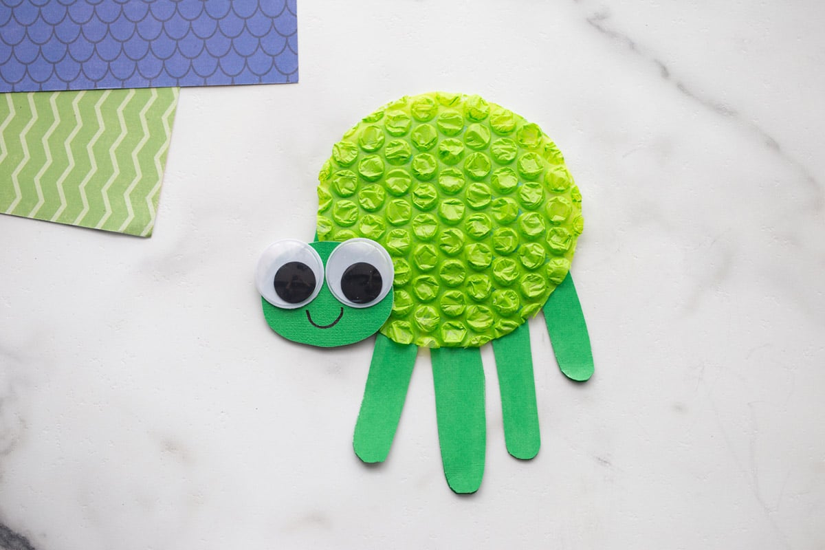 Handprint Ocean Animals: Easy Preschool Craft Ideas