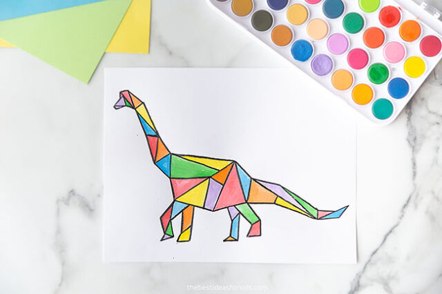 Dinosaur Art Project - The Best Ideas for Kids