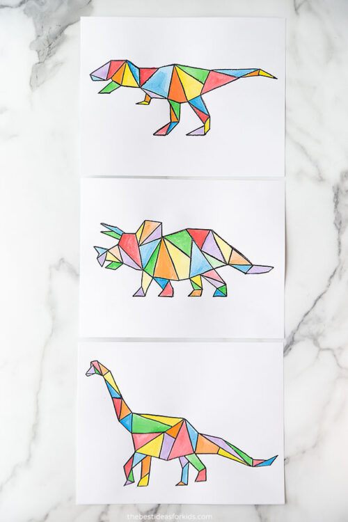 Dinosaur Art Project - The Best Ideas for Kids