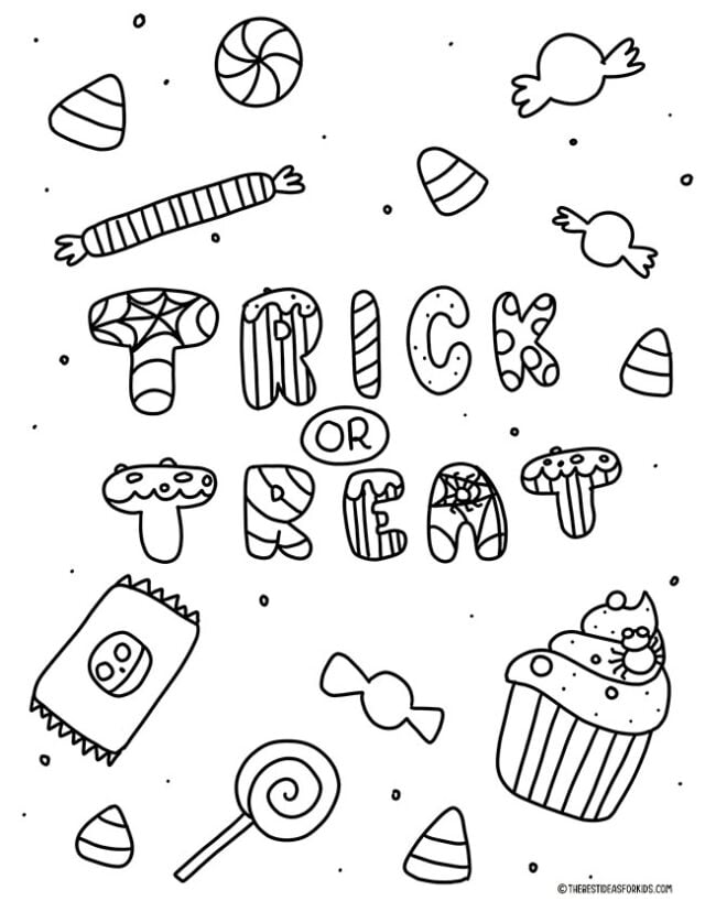 Halloween Coloring Pages (Free Printables) - The Best Ideas for Kids