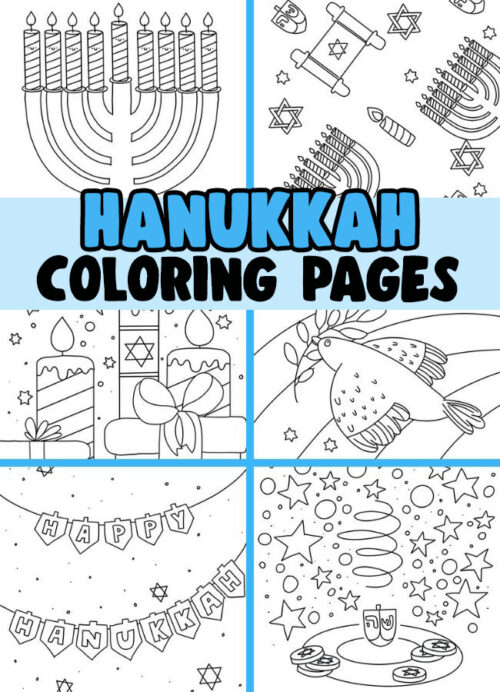 Hanukkah Coloring Pages (Free Printables) - The Best Ideas for Kids