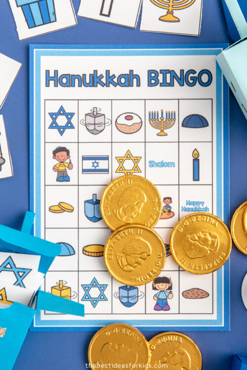 Hanukkah Bingo (Free Printable Cards)- The Best Ideas for Kids