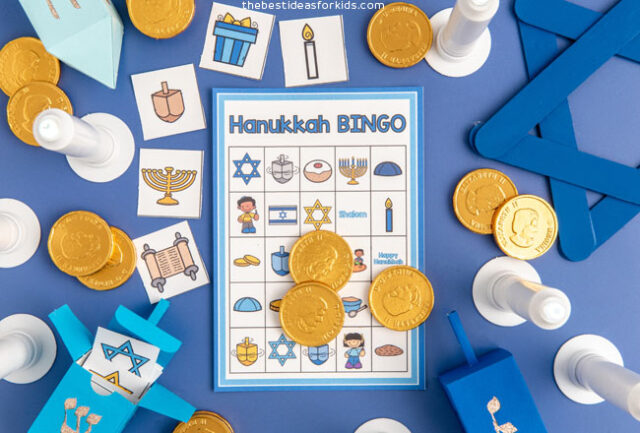 Hanukkah Bingo (Free Printable Cards)- The Best Ideas for Kids
