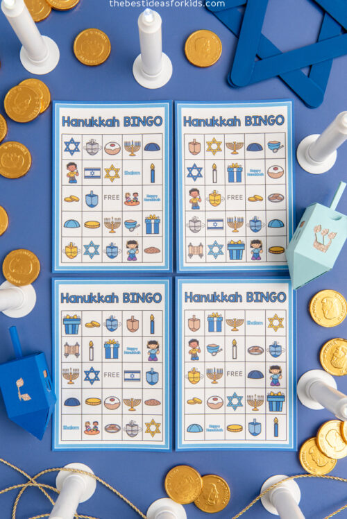 Hanukkah Bingo (Free Printable Cards)- The Best Ideas for Kids