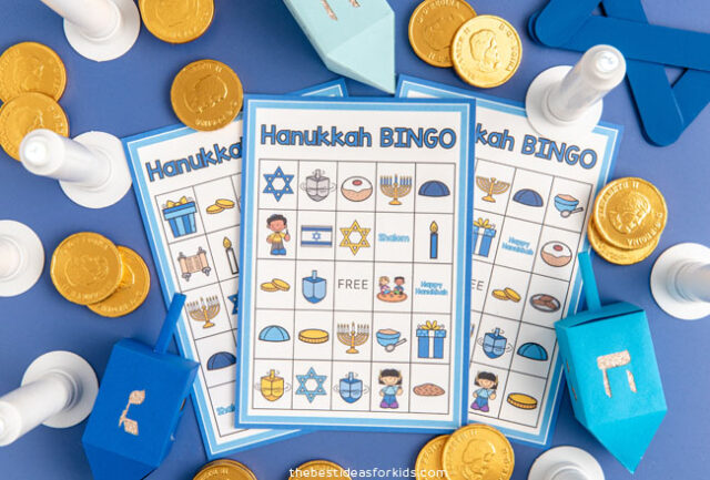 Hanukkah Bingo (Free Printable Cards)- The Best Ideas for Kids
