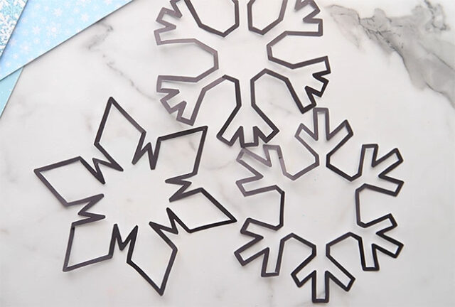 Snowflake Suncatcher (with Free Templates) - The Best Ideas for Kids