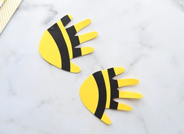 Bee Handprint - The Best Ideas for Kids