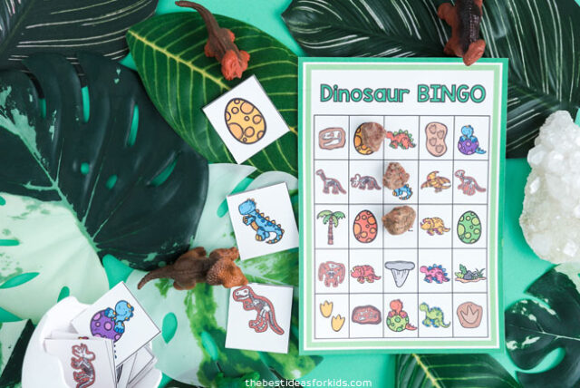 Dinosaur Bingo (Free Printable) - The Best Ideas for Kids