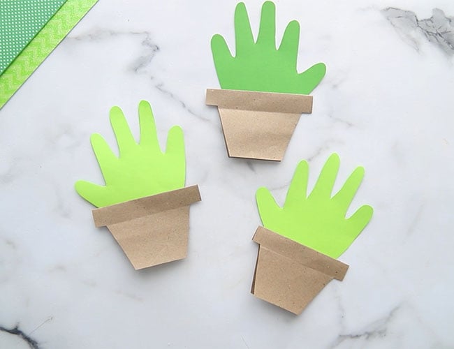 Cactus Handprint - The Best Ideas for Kids