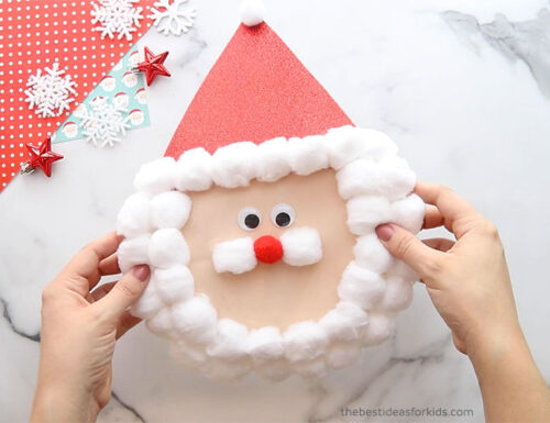 Paper Plate Santa - The Best Ideas for Kids