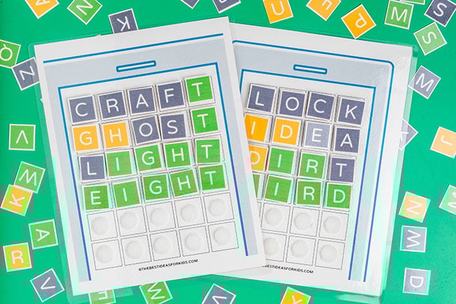 Wordle for Kids (Free Printable) - The Best Ideas for Kids