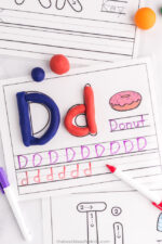 Playdough Letter Mats (Free Printables) - The Best Ideas for Kids
