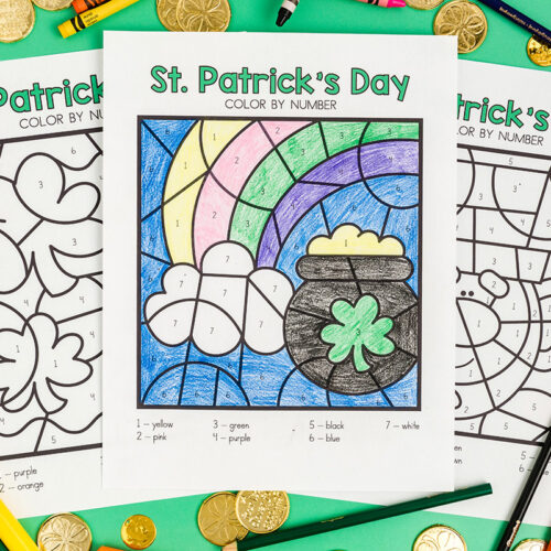 St Patrick's Day Coloring Pages (Free Printables) - The Best Ideas for Kids