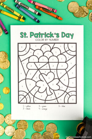 St Patrick's Day Color by Number (Free Printables) - The Best Ideas for ...