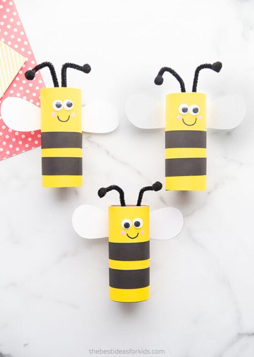 Toilet Paper Roll Bee - The Best Ideas for Kids