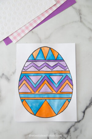 Watercolor Easter Egg Art - The Best Ideas for Kids