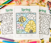 Butterfly Color By Number (Free Printables) - The Best Ideas for Kids