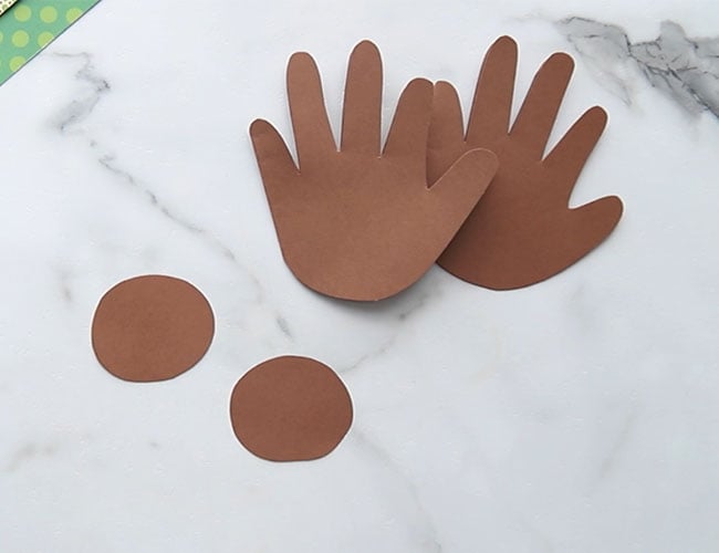Monkey Handprint - The Best Ideas for Kids