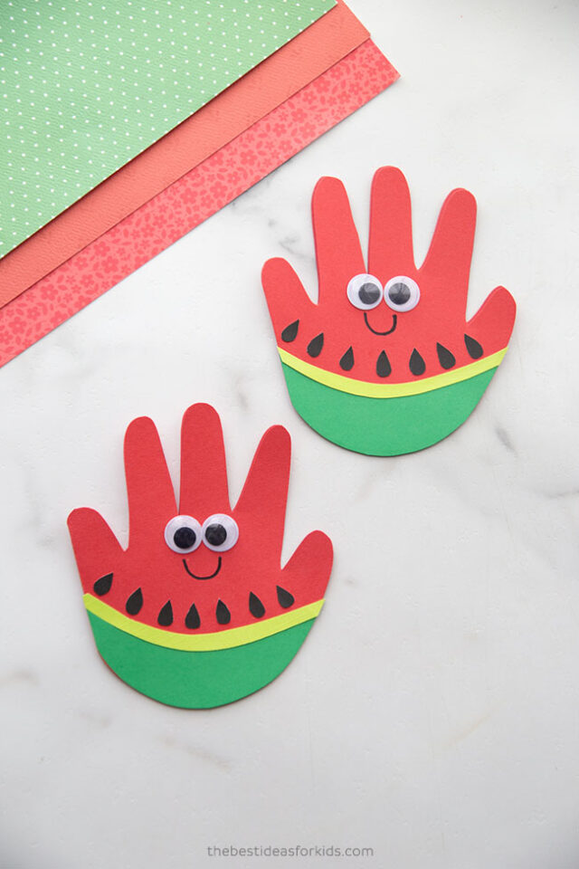 Watermelon Handprint The Best Ideas For Kids