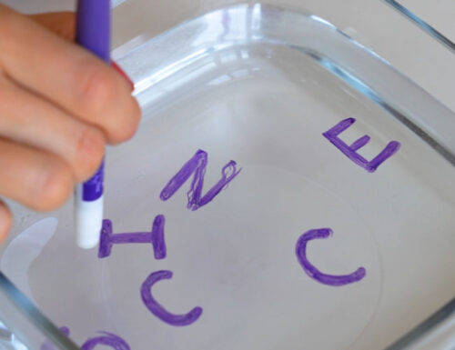 Floating Dry Erase Marker Experiment - The Best Ideas for Kids