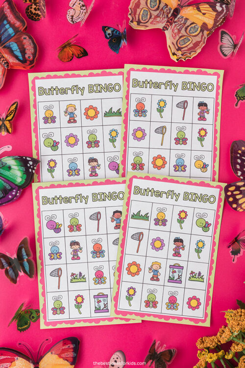 Butterfly Bingo (Free Printable) - The Best Ideas for Kids