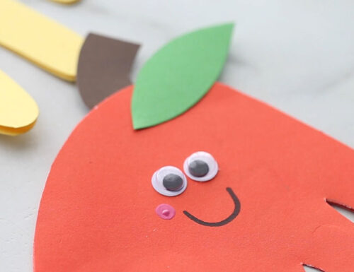 Apple Handprint - The Best Ideas for Kids