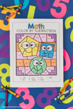 Math Color By Number (Free Printables) - The Best Ideas for Kids