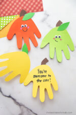 Apple Handprint - The Best Ideas for Kids