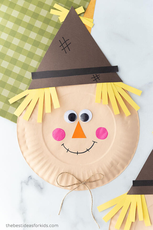Paper Plate Scarecrow Craft The Best Ideas For Kids