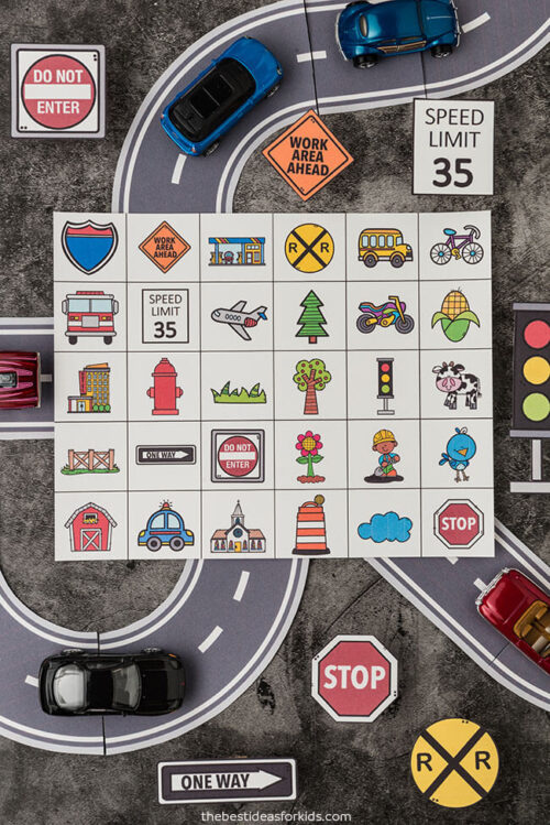 Car Bingo (Free Printable) - The Best Ideas for Kids