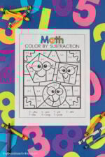 Math Color By Number (Free Printables) - The Best Ideas for Kids