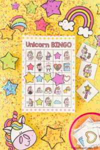 Unicorn Bingo (Free Printable) - The Best Ideas for Kids